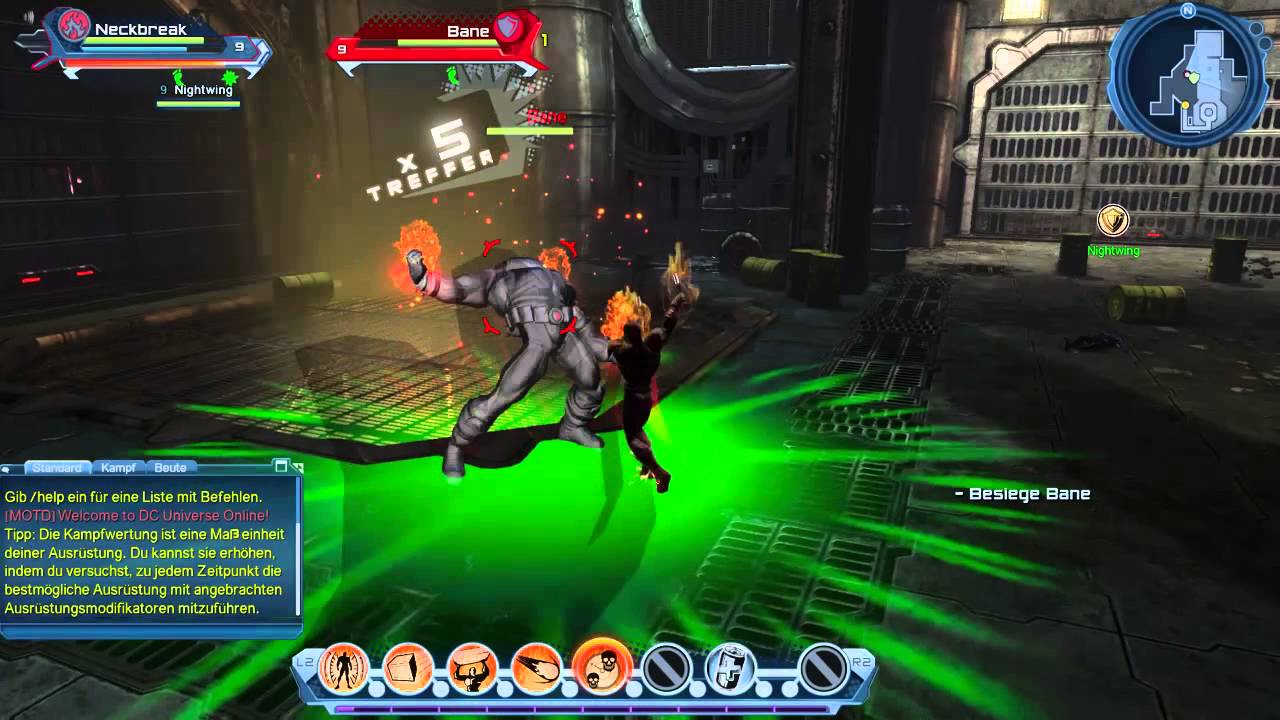 DC UNIVERSE ONLINE - How to defeat Bane in under 4 minutes [PS4] - YouTube