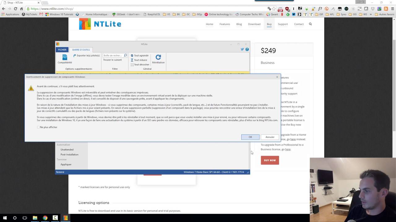 Intégrer des mises à jour Windows à un ISO avec NTLite - YouTube