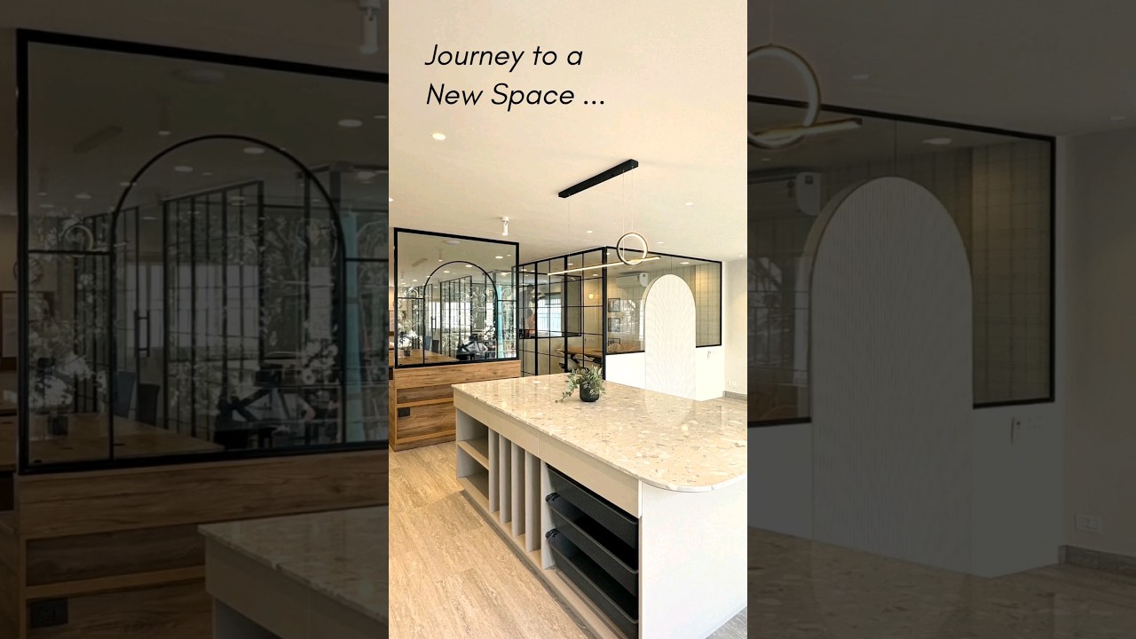 Witness the captivating transformation of our new office space in this ...