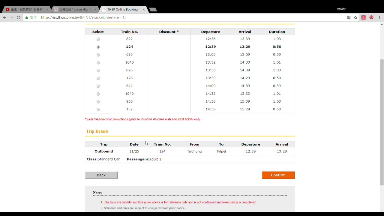 How to book THSR ticket online - YouTube