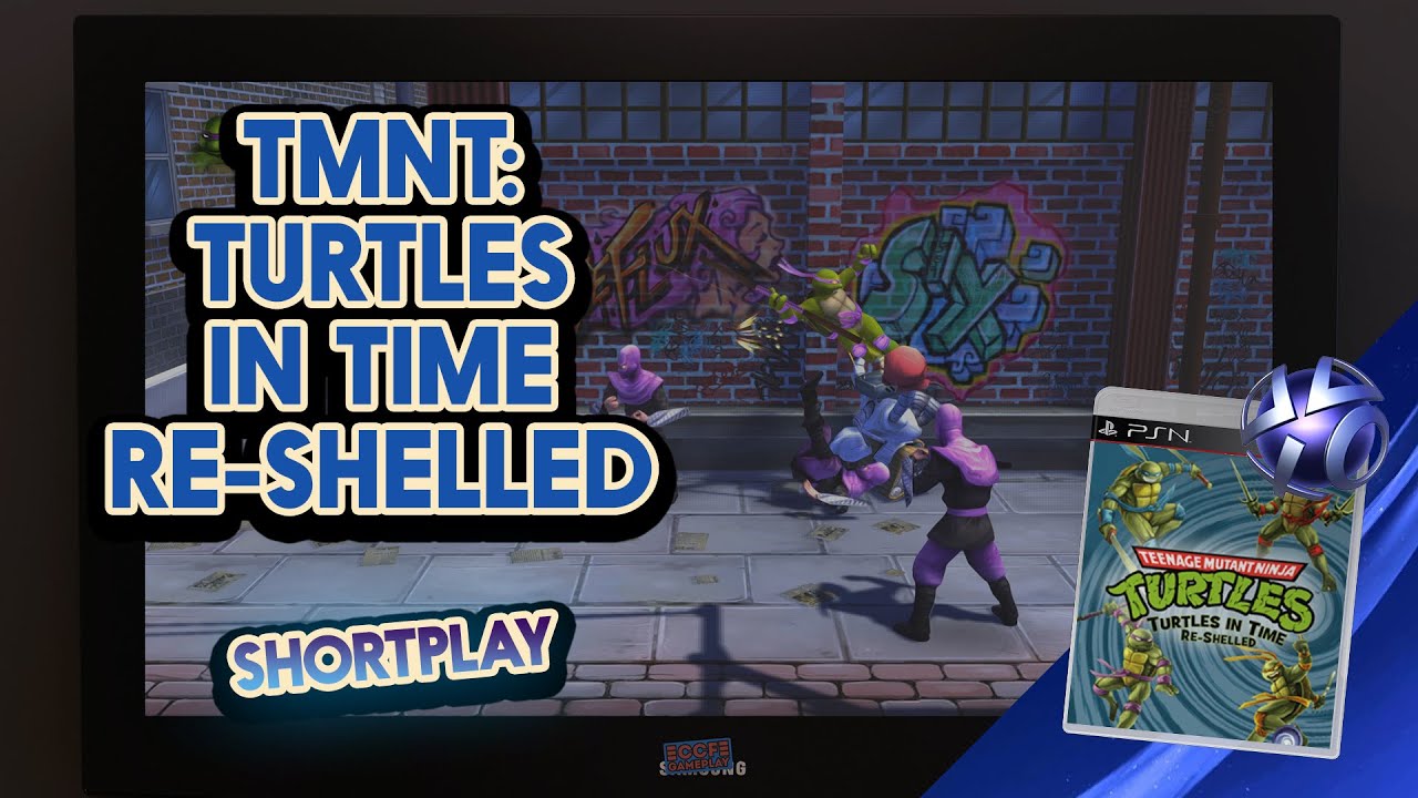 Teenage Mutant Ninja Turtles - Turtles in Time Re-Shelled (Remake ...