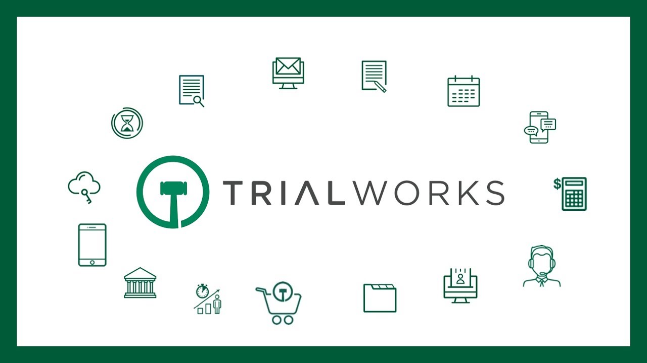 TrialWorks Case Management Demonstration - YouTube
