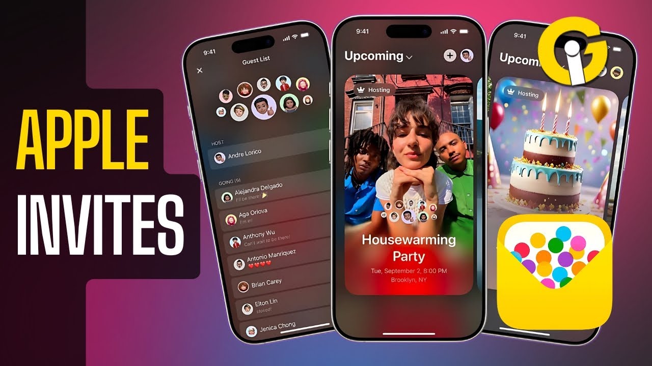 The FUTURE of Event Planning with New Apple Invites App - YouTube