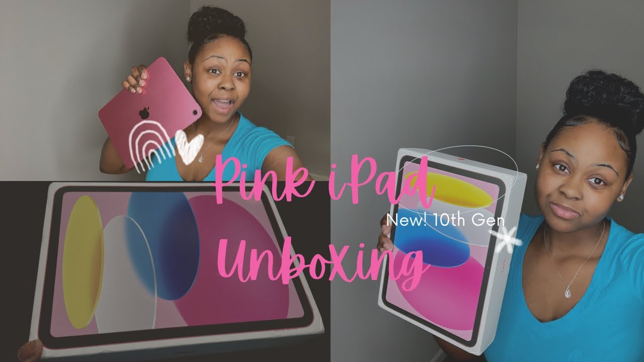 iPad 10th Gen in PINK - Unboxing and First Impressions (2022) - YouTube