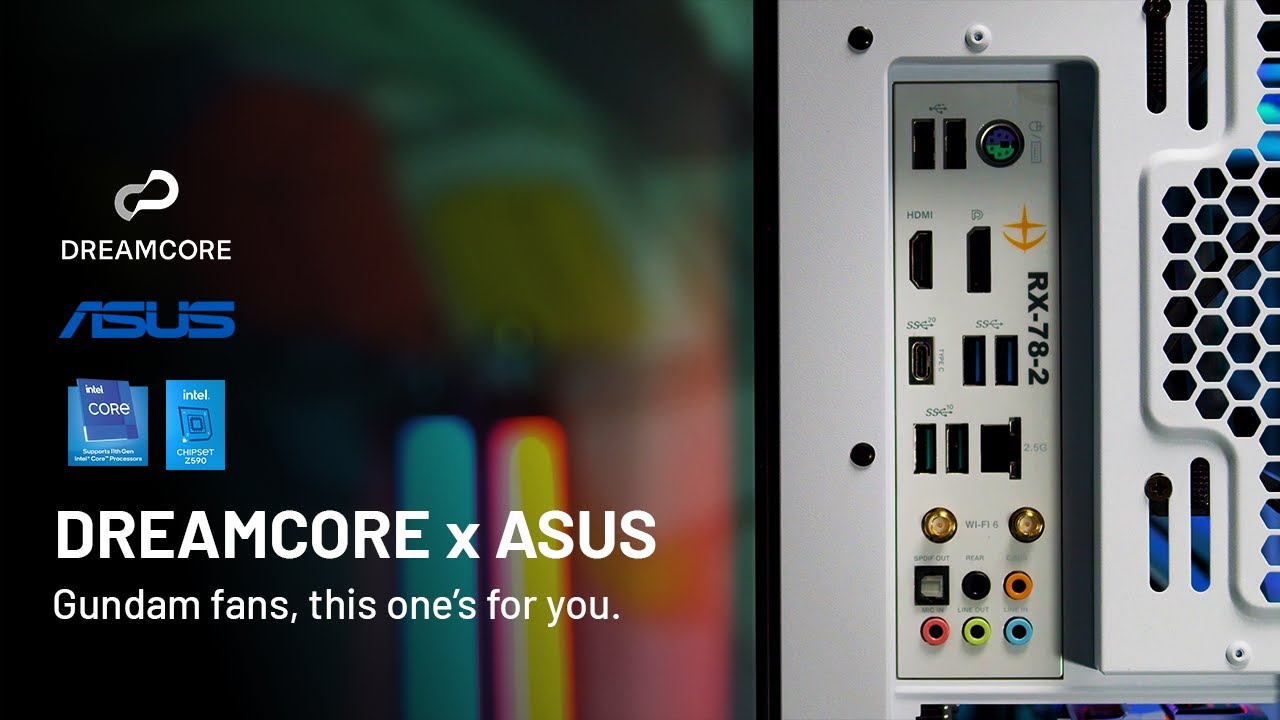 This is the custom PC all Gundam fans wish they had | Dreamcore x ASUS ...