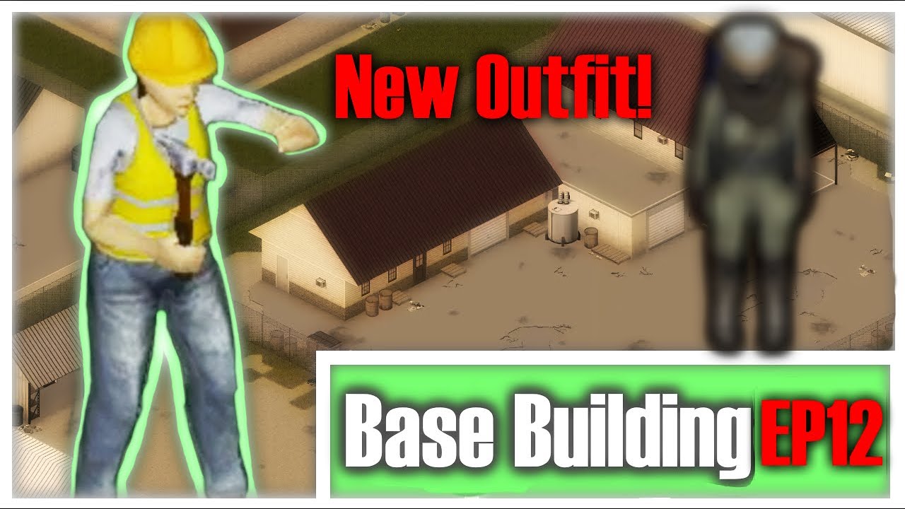 New Outfit + More Walls Ep12 | Mega-Base Build | Project Zomboid Build ...
