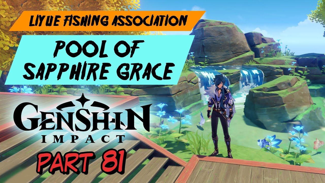 Genshin Impact "How to Get Pool of Sapphire Grace Furnishing" Gameplay ...