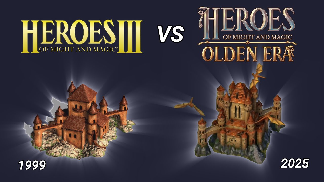HoMM III vs Olden Era | comparing everything that has a similar design ...