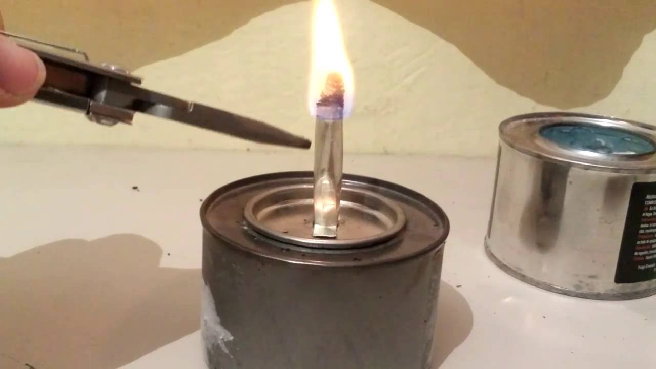 024. Como hacer un mechero de alcohol - YouTube