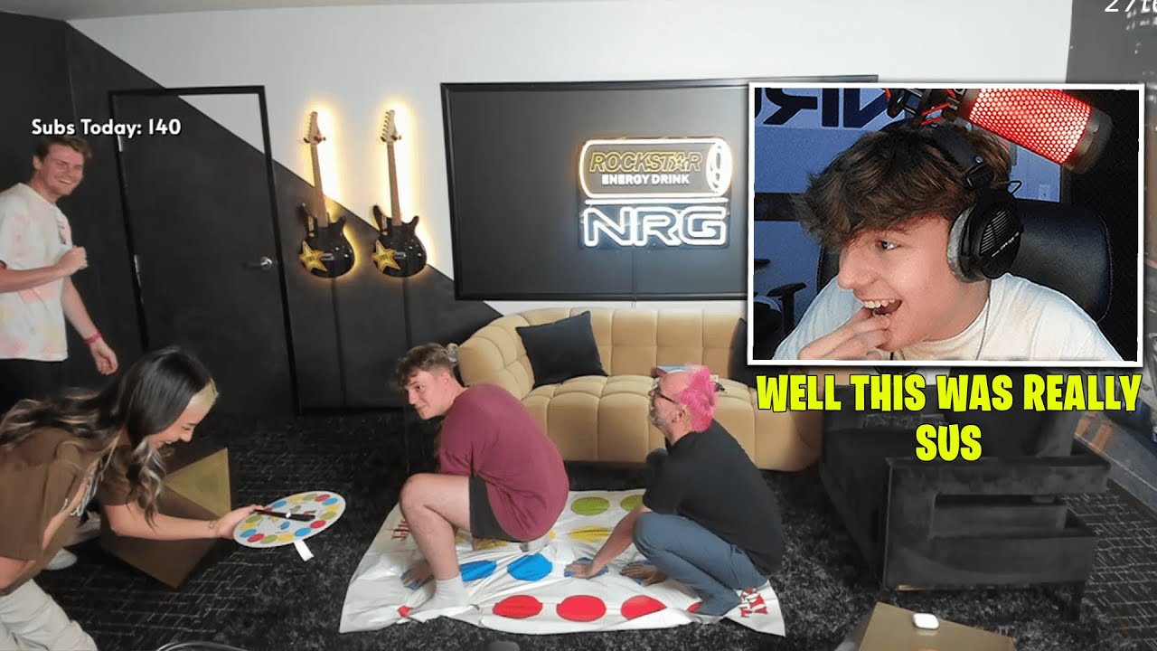 Clix Playing Twister With ActingLikeTommy And His Girlfriend Ripraraa ...