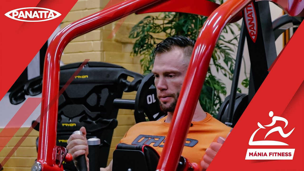 Molnár Péter 'The Freezer' - Panatta Super High Row - Emelt evező gép ...