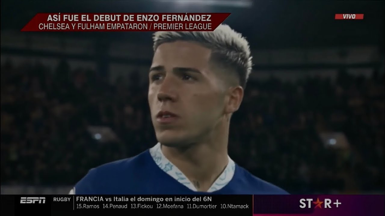 enzo fernandez chelsea debut scene pack (twixtor) - YouTube