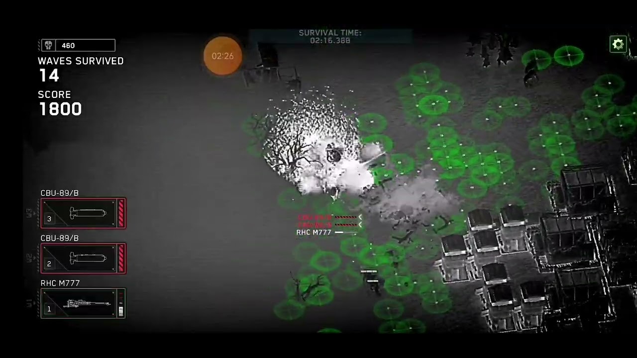 Zombie Gunship Survival Last Stand lvl 30 try out 2x CBU-89 and 1x RHC ...