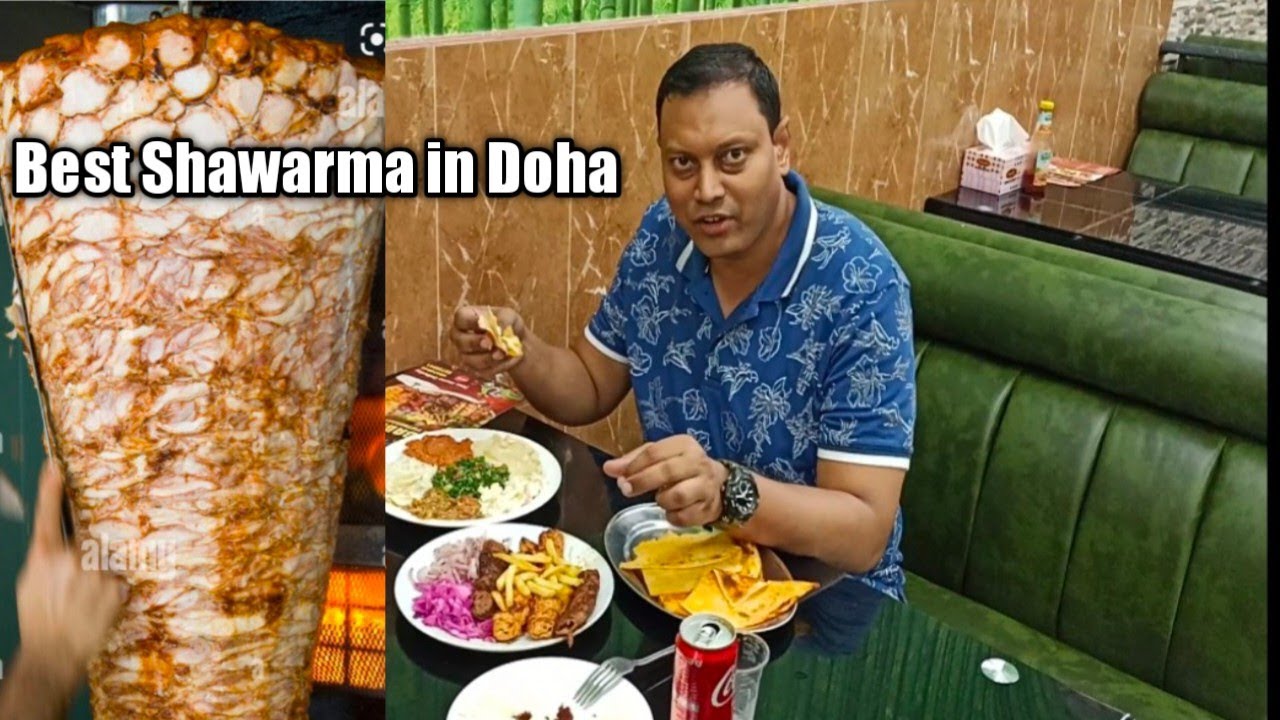 Best Shawarma in Qatar | Area Al Mansoura | Food Review | ಕನ್ನಡ | vlog ...