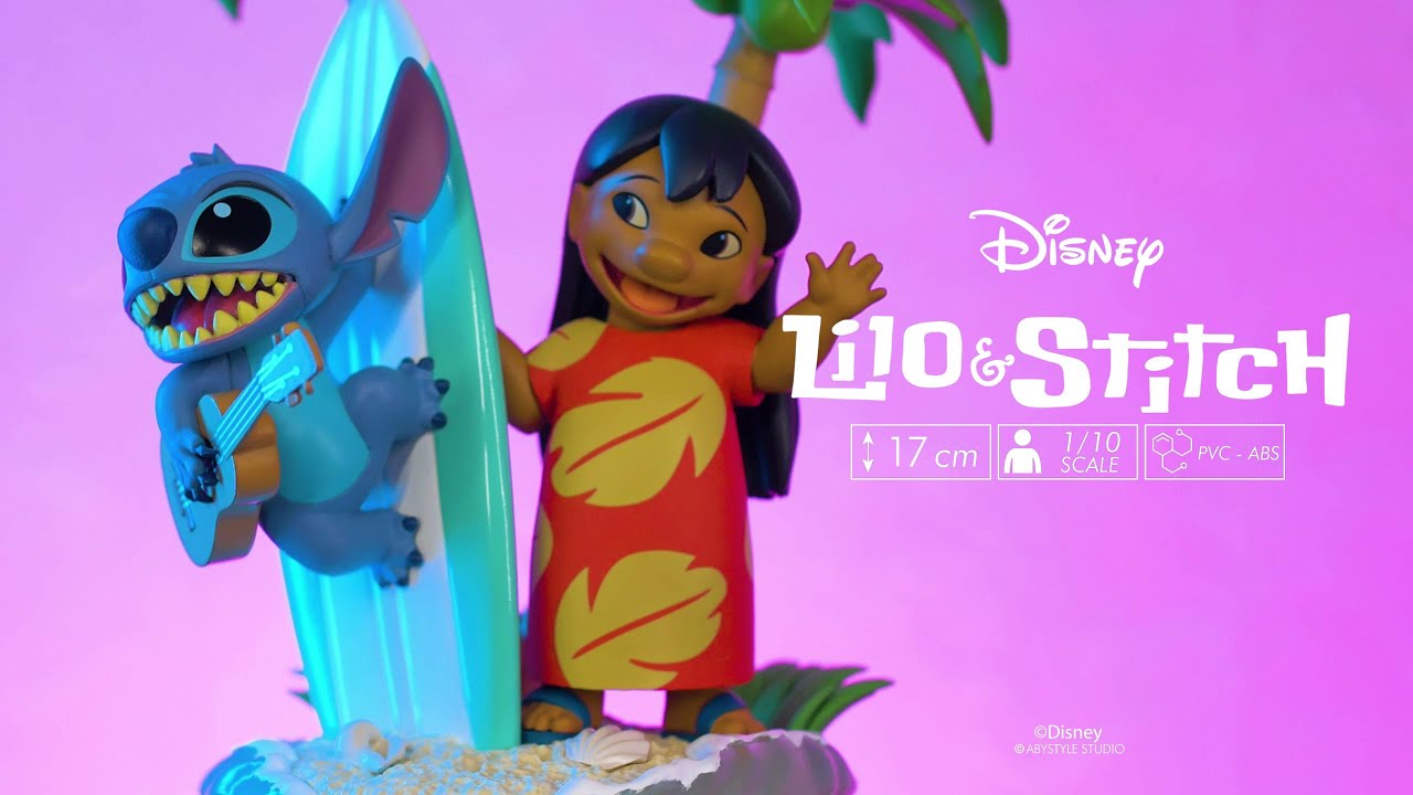 Lilo & Stitch Surfboard by ABYstyle Studio - Lilo & Stitch (Disney ...