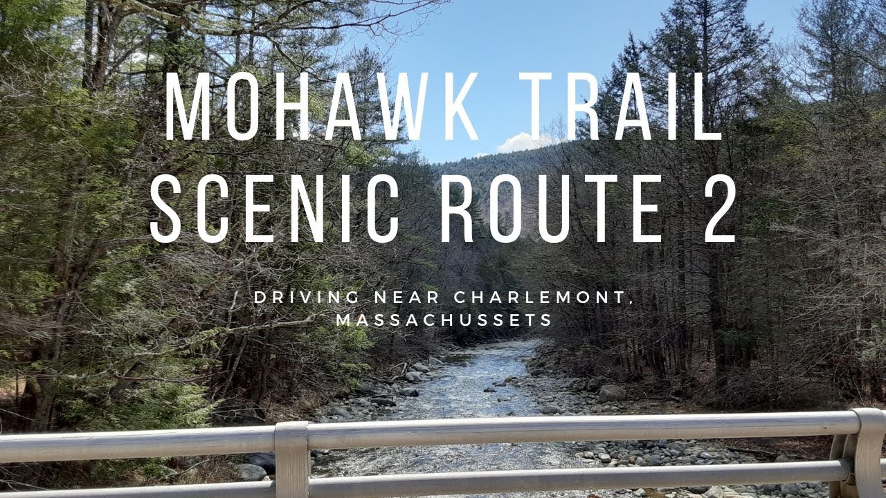 Driving Scenic Byway Mohawk Trail Route 2 East Near Pioneer Valley by ...