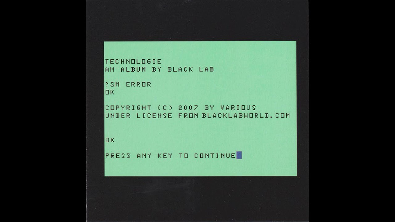 Black Lab - Technologie [full album] [320 kbps] - YouTube
