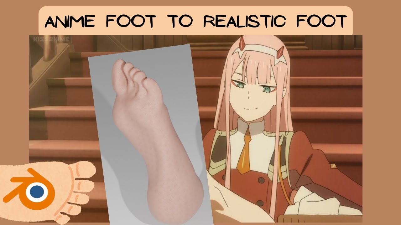 I Mastered Anime Foot Modeling in Blender in 1 Week! (DOWNLOAD IN ...