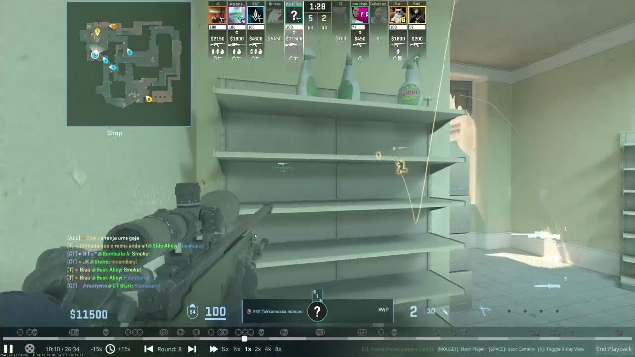 CS2 blatant cheaters HvsH, cheater vs cheater match - YouTube
