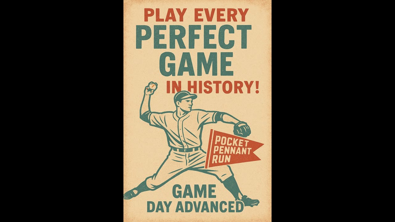 Game 1, PPR (Game Day Advanced) replaying all the Perfect Games in ...