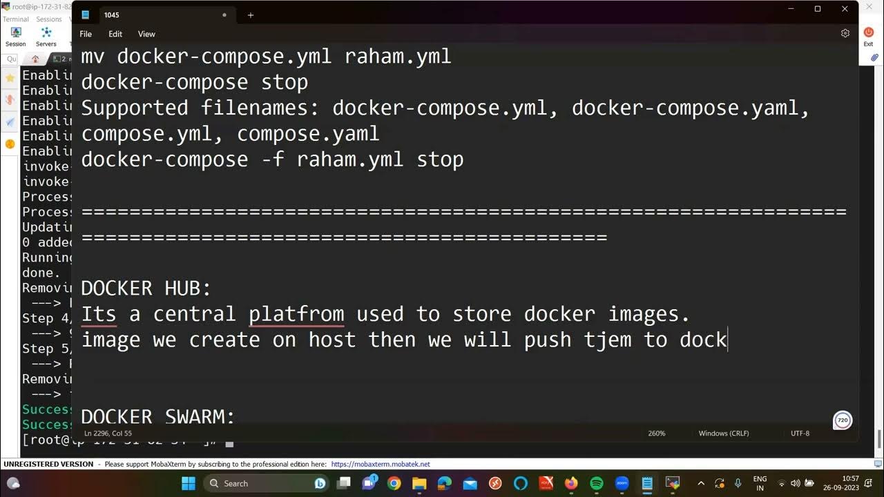 30th Session - DevOps Docker Swarm - YouTube