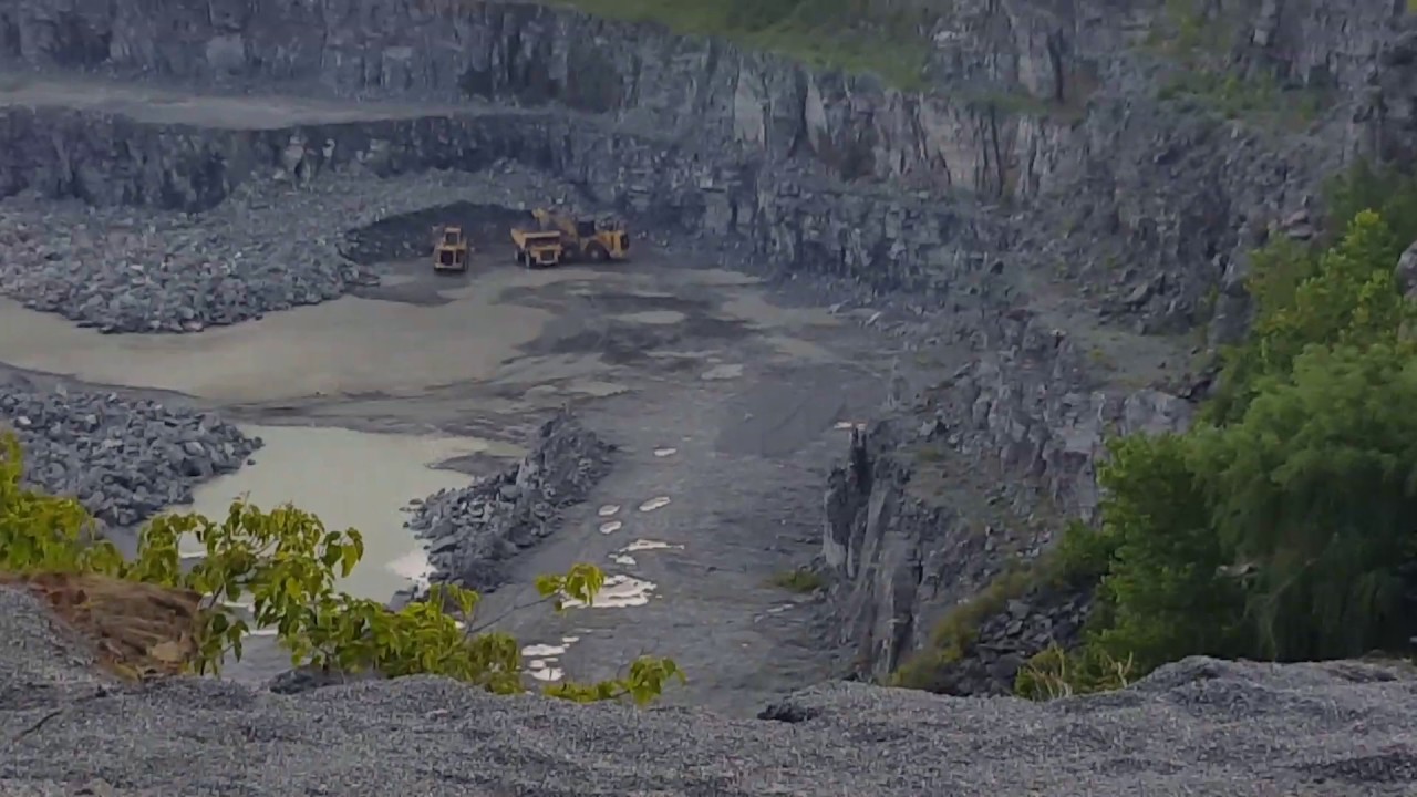Rock Quarry in GA - YouTube
