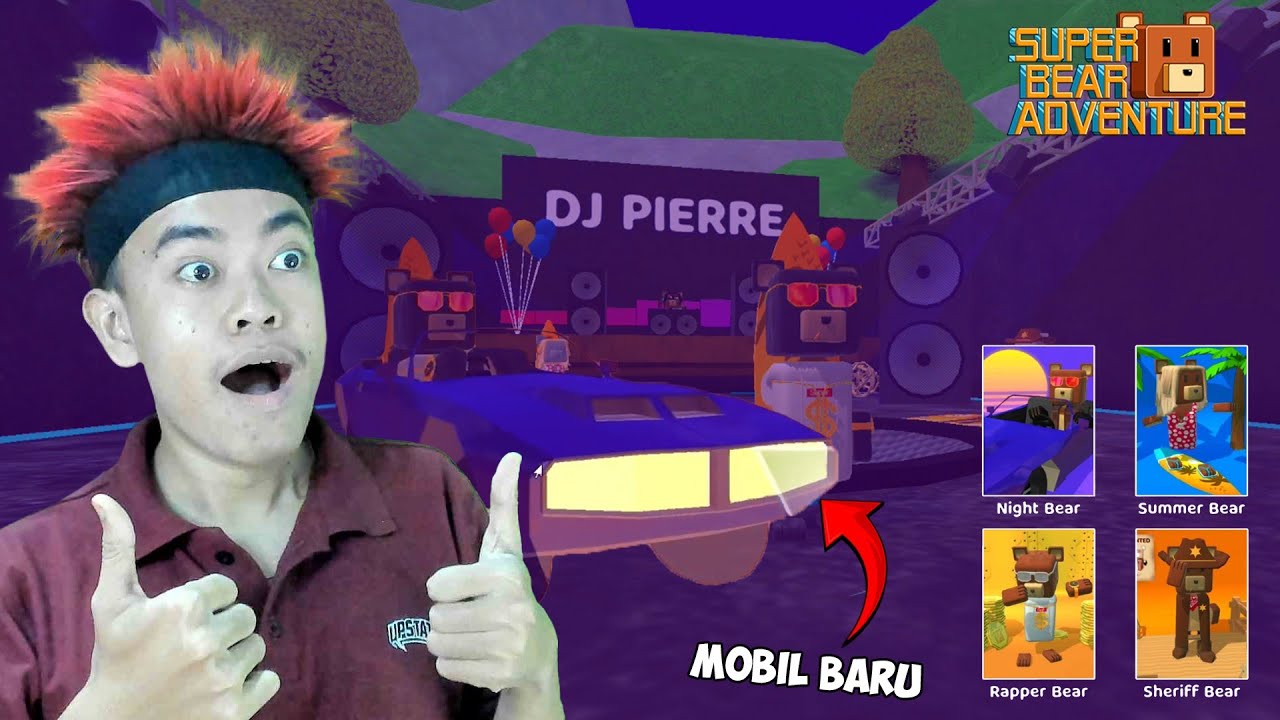 SUPER BEAR ADVENTURE UPDATE PAKET DJ PIERRE KEREN - YouTube
