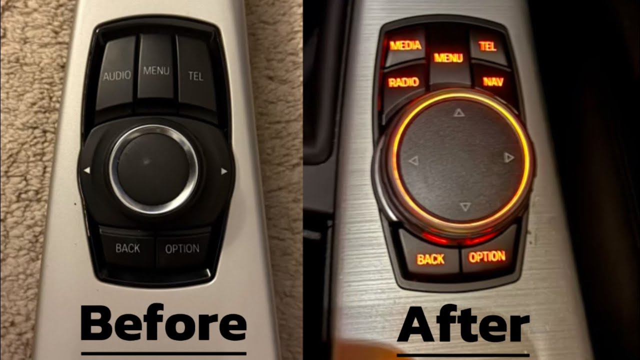 Bmw i drive controller upgrade bmw idrive controller knob upgrade bmw ...