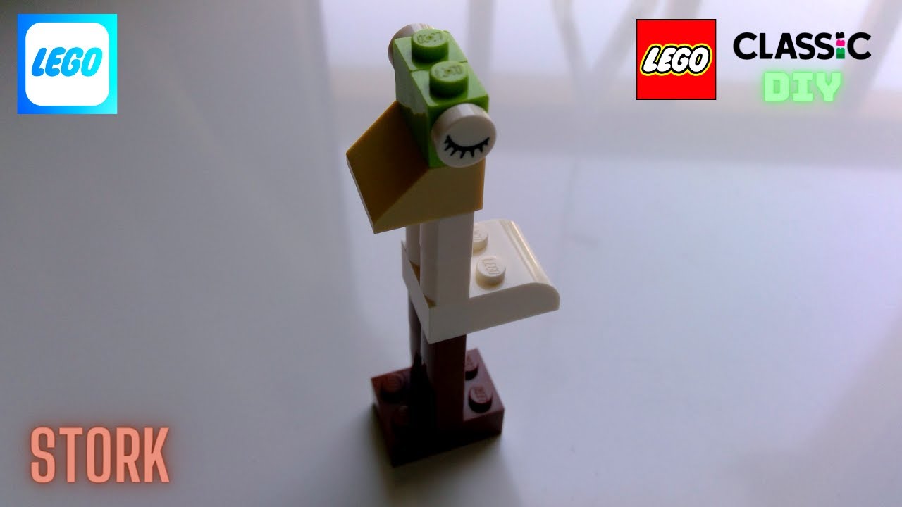 Lego Classic DIY Stork Building Instructions 089 - YouTube