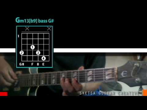chord progresi JAZZ 2 Dm11 Dm7 G13b9 C#9 Cmaj7 - YouTube