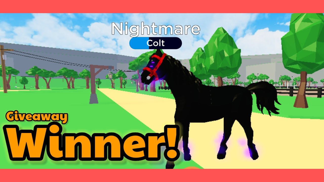Gen. 4 Nightmare Colt Giveaway Winner - YouTube