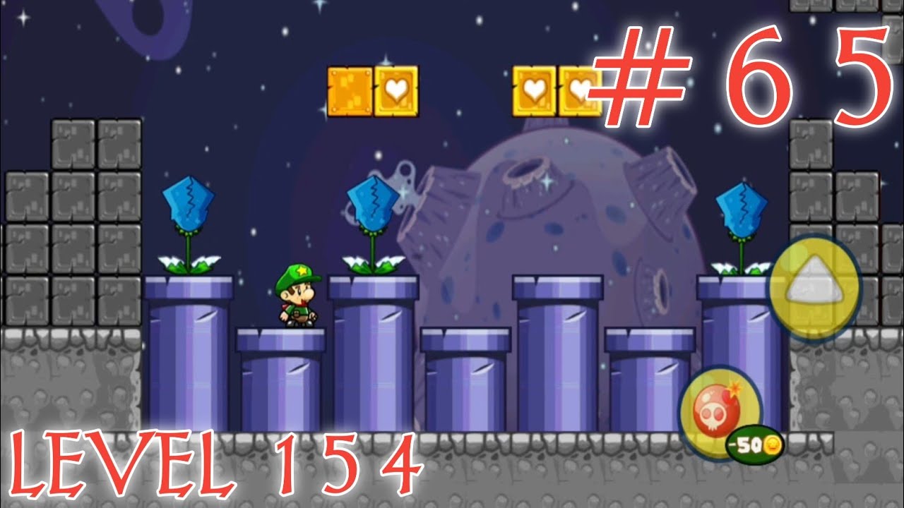 Level 154 || # 65 || Bob's World - Super Bob Run || Gameplay ...