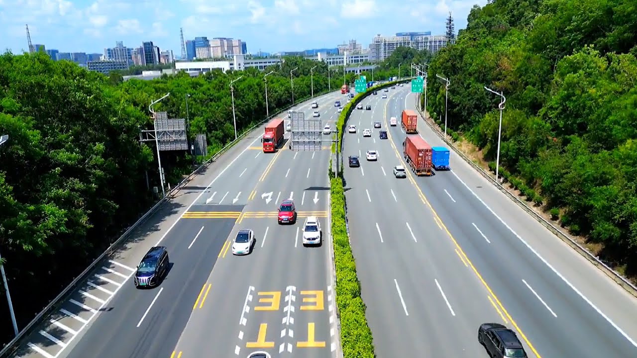 The busiest expressway in China - Shuiguan Expressway, the first 10 ...