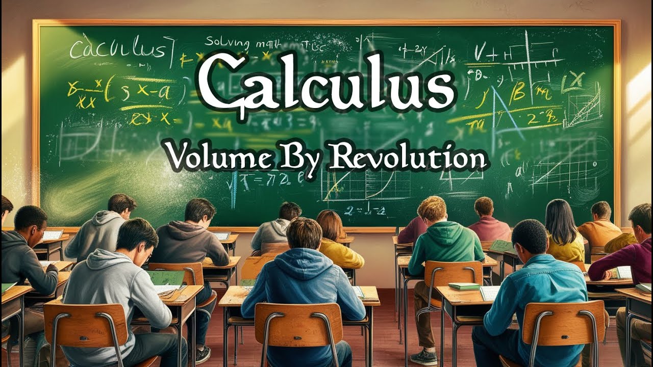 calculus | lesson 8-2 | volume by revolution (disk & washer) - YouTube
