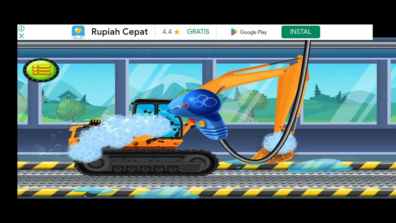ADEK KHALID BERMAIN GAME MOBILE KONTRUKSI BEGO EXCAVATOR, DUMP TRUK 🚒🚒🚚 ...