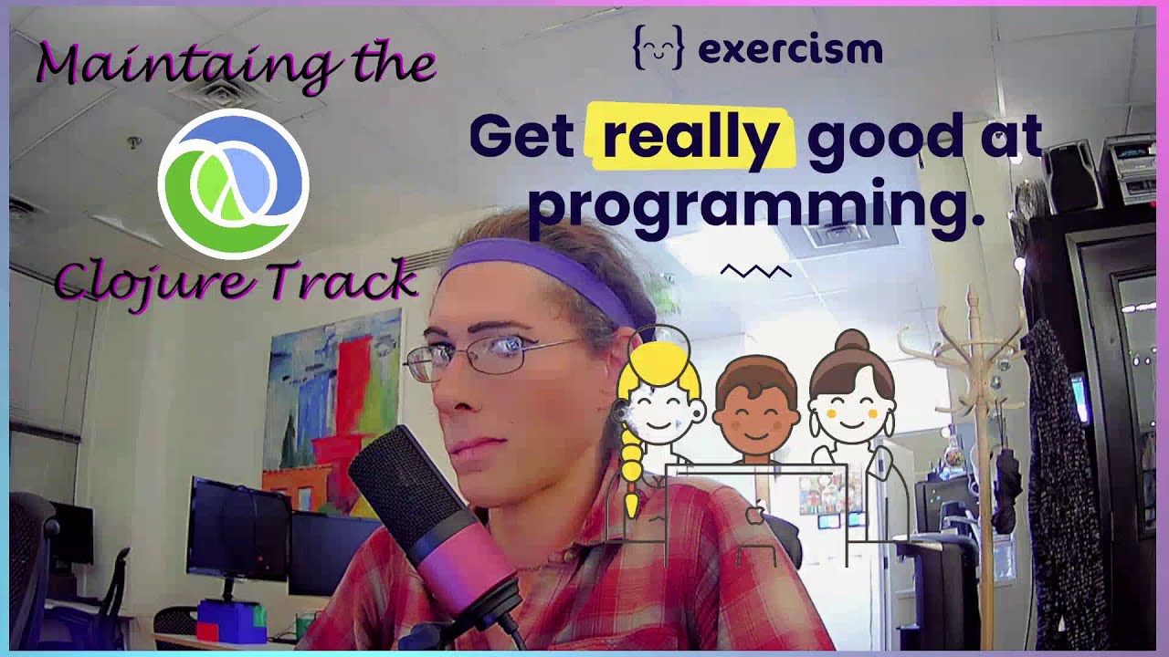 Exercism Dev Stream Clojure Track Tooling And Ci Youtube