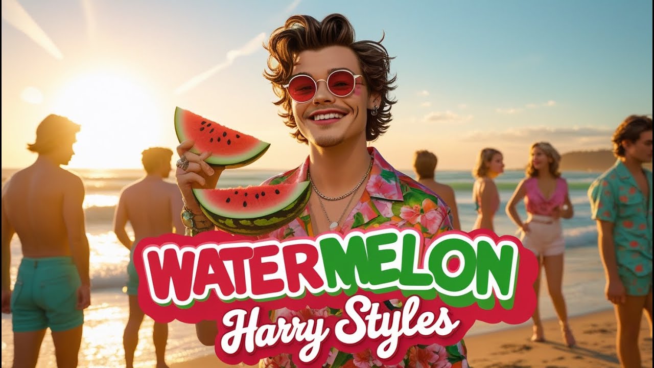 Watermelon Sugar 🍉 Harry Styles | Official Video 2025 | Summer Pop Hit ...