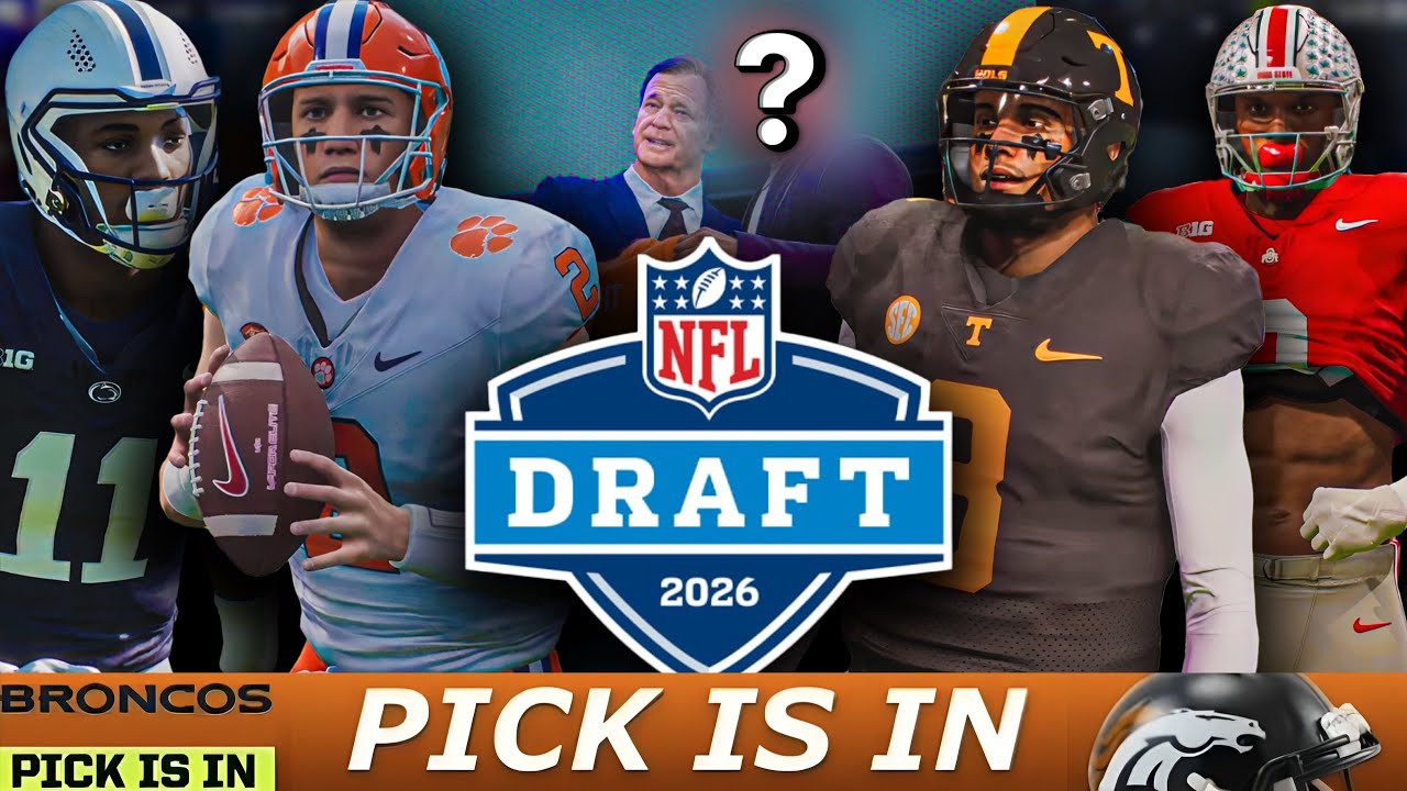 The 2026 NFL Draft was CRAZY! | Madden 25 Denver Broncos Franchise | Ep ...