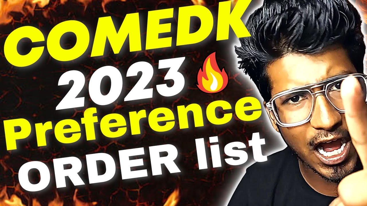 COMEDK 2023 | Preference order list 2023 & Seat Matrix of COMEDK ...