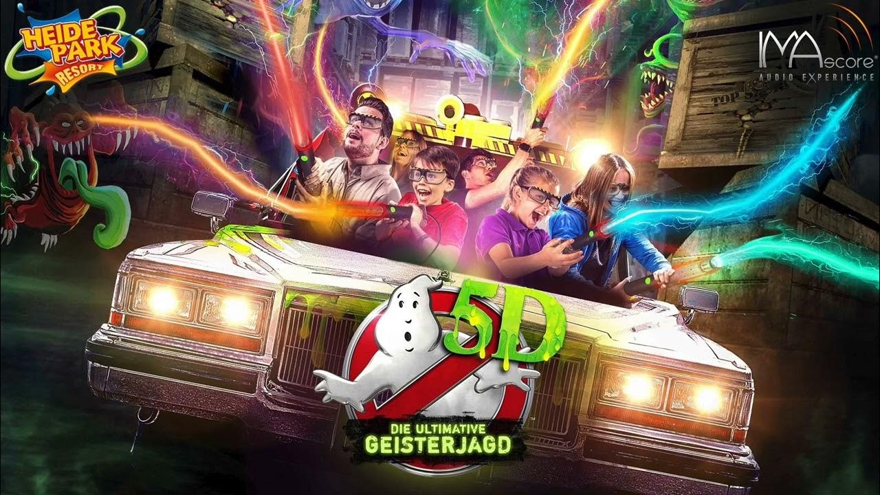 Heide Park - Ghostbusters 5D (Outdoor Queue Loop) - YouTube