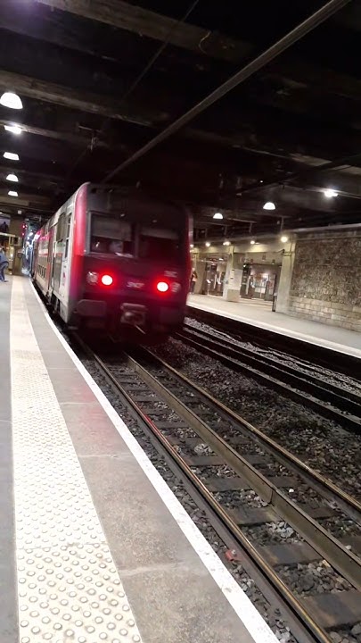 Départ d'un UM Z5600 Transilien/Carmillon n°65T & n°26T à Pont de l'Alma ~ RER C #paris #train ...