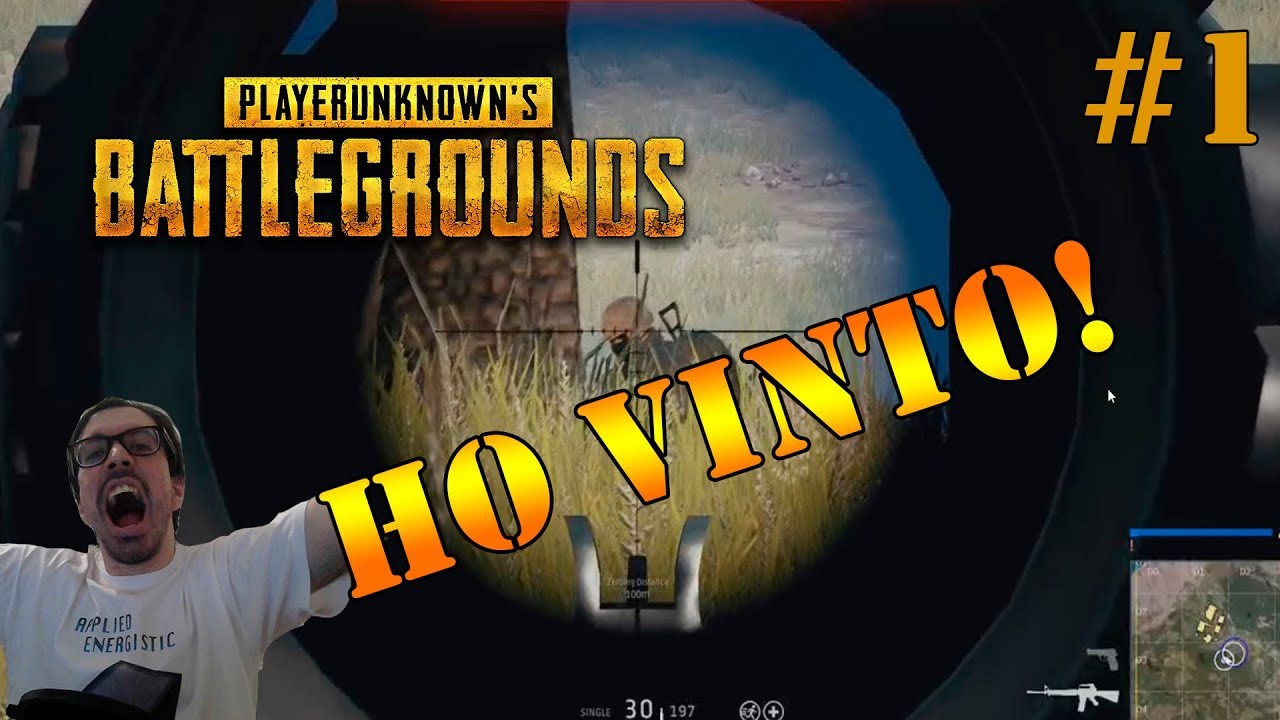 PLAYER UKNOWN PUBG solo play - VITTOARIA IN LIVE! xander il numero 1 :D ...