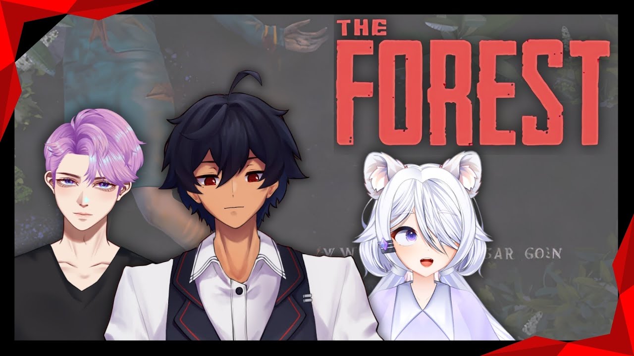【COLAB】Camping bersama @RainVirtual & @YomikaIkazuki 【The Forest ...