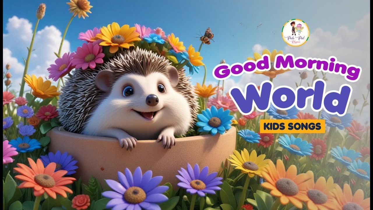 🌞 Good Morning Sunshine! Kids Song | Nursery Rhyme | Polo Pal Rhymes 🎵 ...