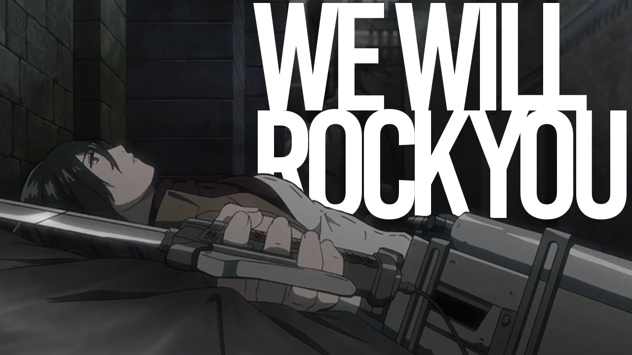 Attack on Titan || We Will Rock You - YouTube