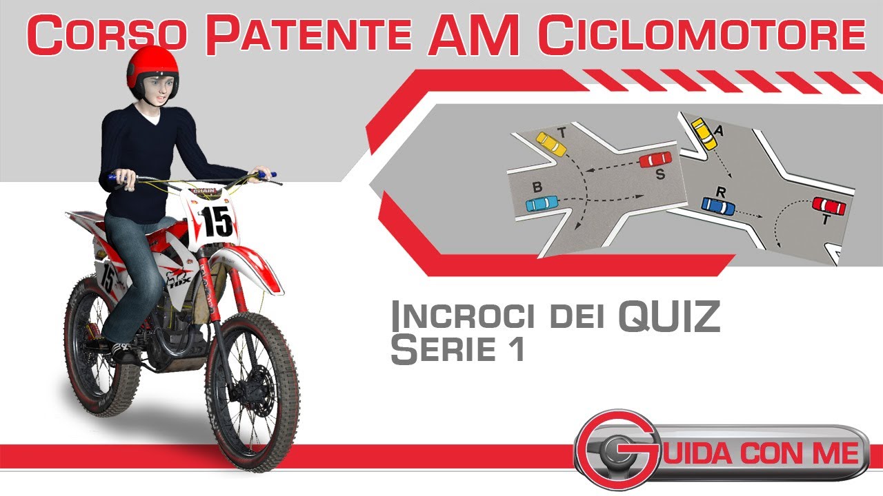 Precedenze agli incroci - Patente AM Teoria ciclomotori microcar 50cc ...