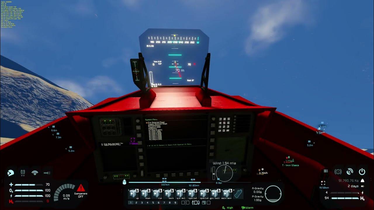 Space Engineers - Fox 3 Missile Programmable Block Guided - YouTube