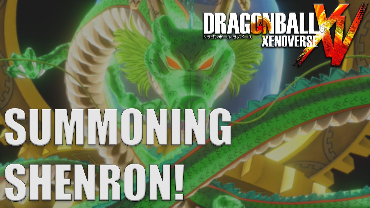 Summoning Shenron! - Dragon Ball Xenoverse - YouTube