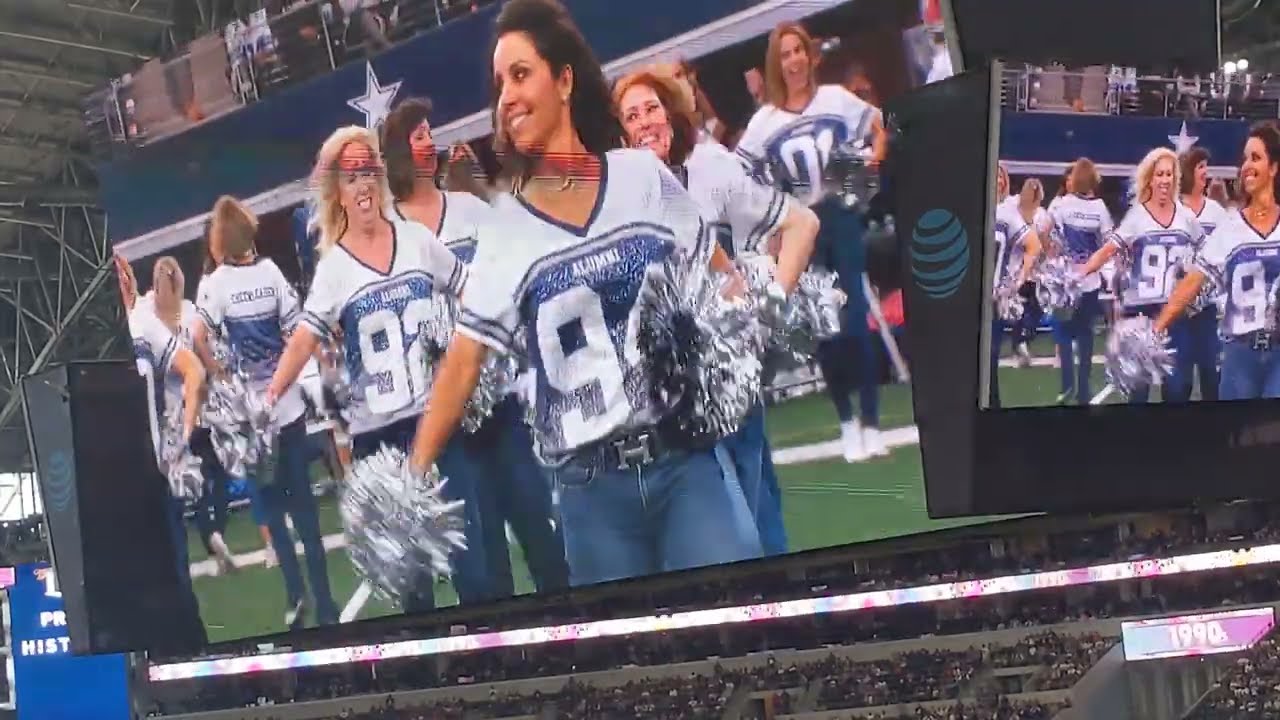 60th anniversary of Dallas Cowboys cheerleaders halftime show 11/14/21 ...