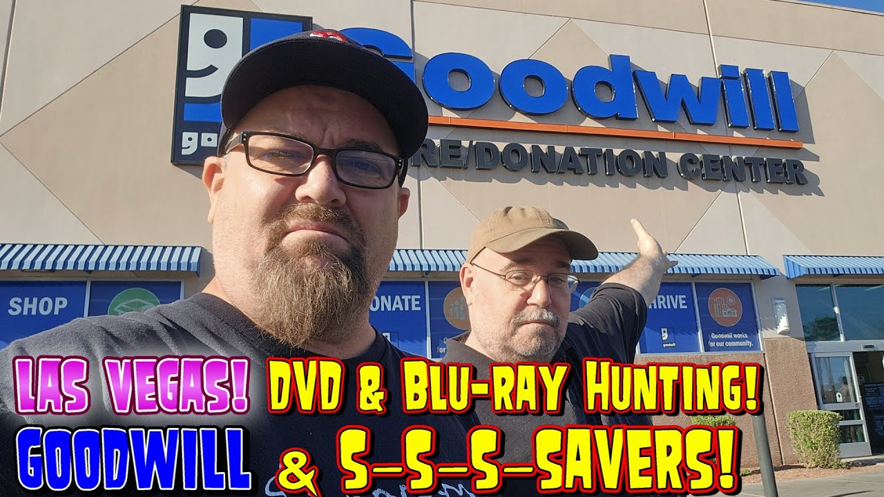 Las Vegas Goodwill Hunt! | Blu-ray & DVD Hoarding! - YouTube